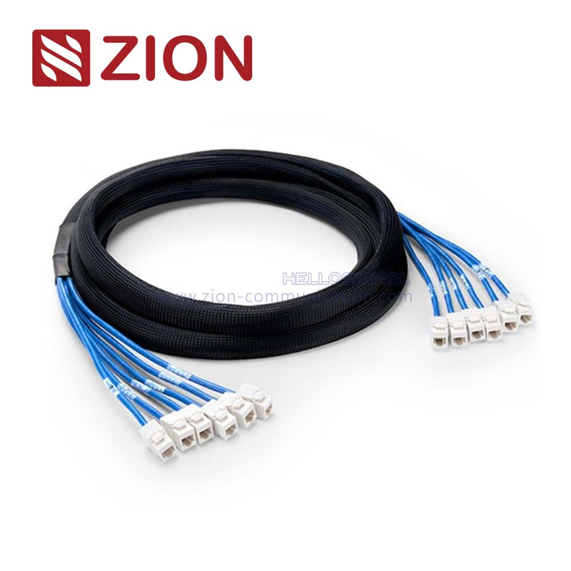Cat 6 UTP Jack to Jack Trunk Cables from China manufacturer - Zion ...