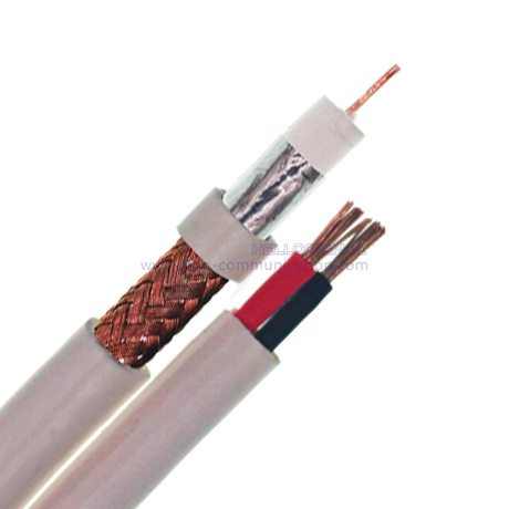 RG6/U 2C 18AWG CMP Figure 8 75 Ohm CCTV coaxial Cable from China manufacturer - Zion Communication
