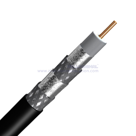 RG7 Q 60% PVC 75 Ohm CATV coaxial Cable - Buy digital coaxial cable ...