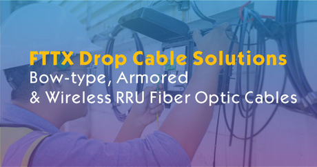 FTTX Drop Cable Solutions | Bow-type, Armored & Wireless RRU Fiber Optic Cables - Zion Communication
