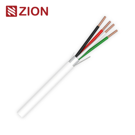 18AWG 4C SOL Shielded Plenum Security Cables from China manufacturer ...