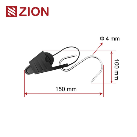 FTTH combination flat drop cable clamp FTTH combination clamp ZCSPC-05 ...