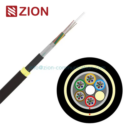 GYFY63 All-Dielectric Optical Fiber Cable Anti rodent Glass Yarns ...