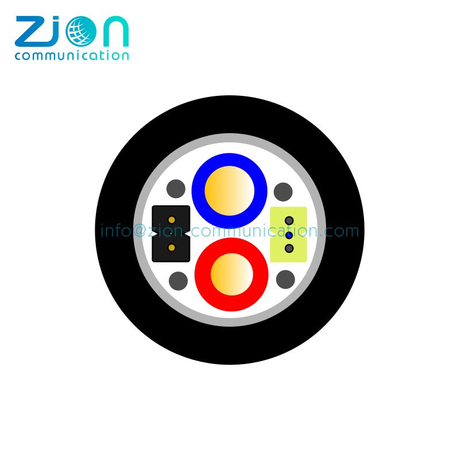 2F Drop fiber+2C RVV Hybird Fiber Copper Cable from China manufacturer ...