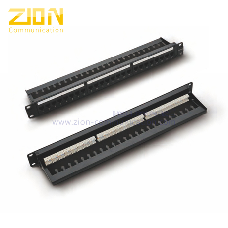 UTP Cat6 Patch Panel 24/48 ports for Rack , Date Center Accessories ...