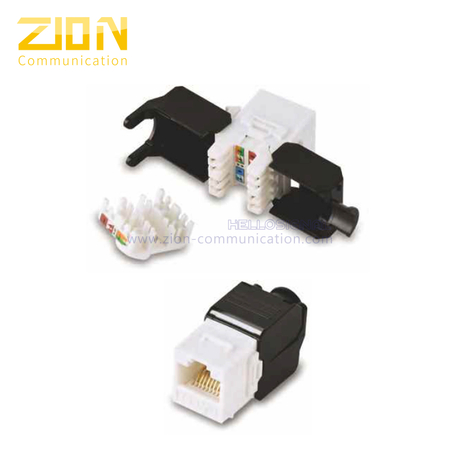 UTP RJ45 180 degree keystone jack ZCM242 , Keystone, Ethernet , from ...