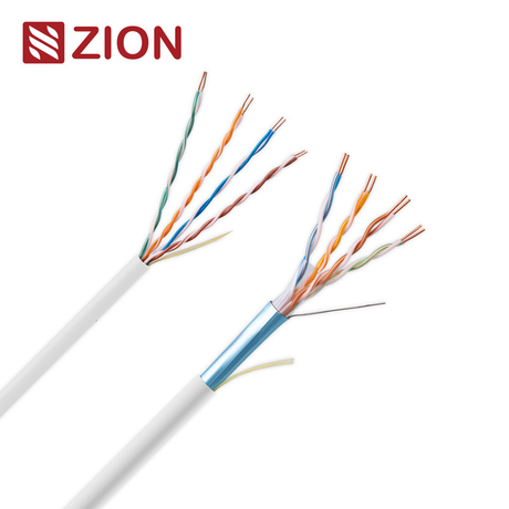 Factory LAN CABLE F/UTP 24 AWG UTP CAT 5e with 0.45-0.51mm Copper or ...
