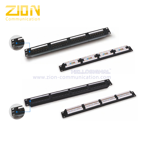 UTP Cat5e Patch Panel 24/48 ports for Rack , Date Center Accessories ...