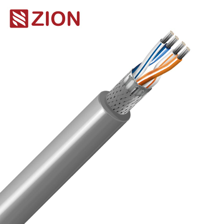 24AWG 2-Pair RS-485 9842 Shielded Data Cable - Tinned Copper Conductors ...