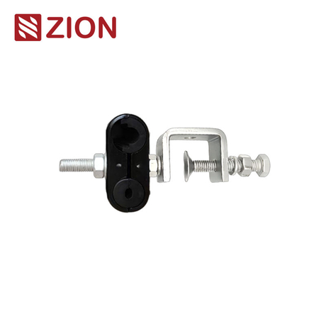 2-Way Optical & Power Cable Clamp for 4.5–7mm Fiber and 6–25mm² Power ...