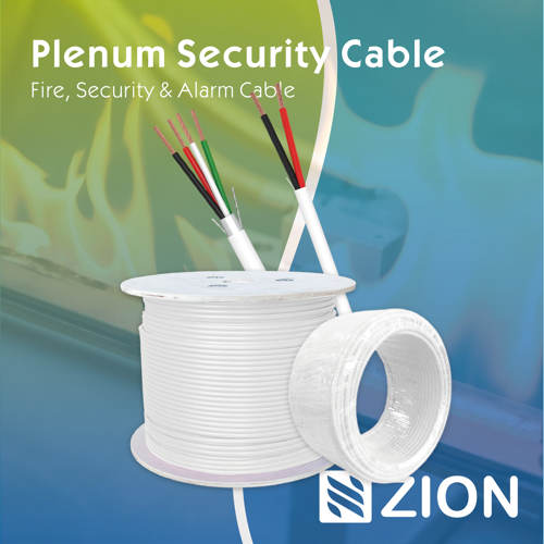 Plenum Security Cable China manufacturer - Zion Communication
