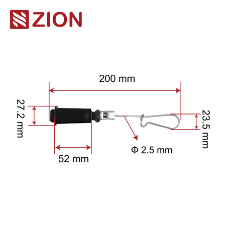 FTTH combination flat drop cable clamp FTTH combination clamp ZCSPC-03 ...