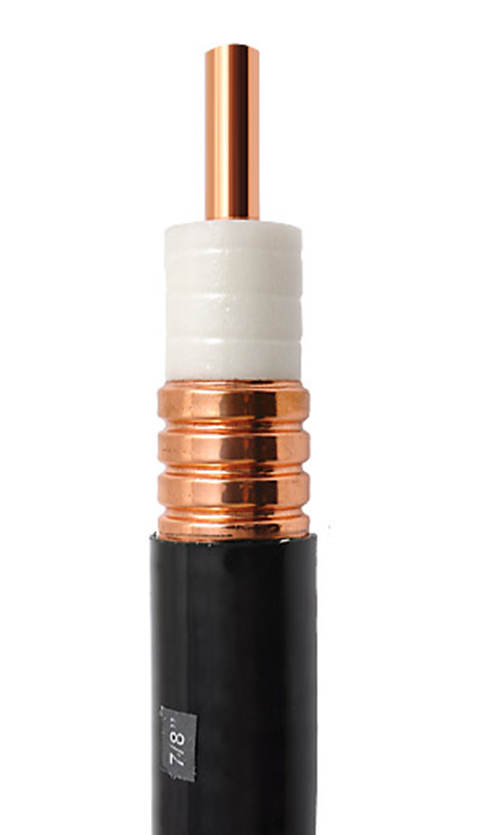 7/8" Low Loss RF Annular Corrugated Copper Tube Corrugated 50 ohm ...