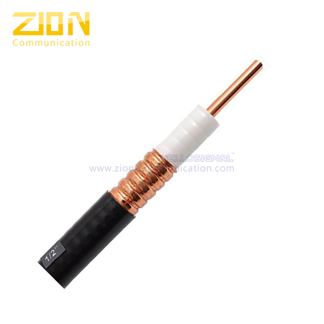 1/2" RF Corrugated 50 ohm coaxial cable from China manufacturer - Zion Communication