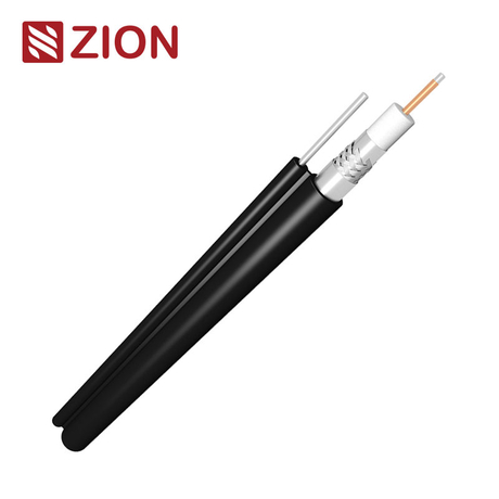 RG11 Tri 60% PVC Messenger coaxial Cable from China manufacturer - Zion ...
