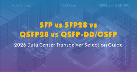 SFP vs SFP28 vs QSFP28 vs QSFP-DD/OSFP: 2026 Data Center Transceiver ...