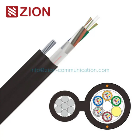 GYFC8Y FRP CSM Aerial Installation Optical Fiber Cable Figure-8 Self ...