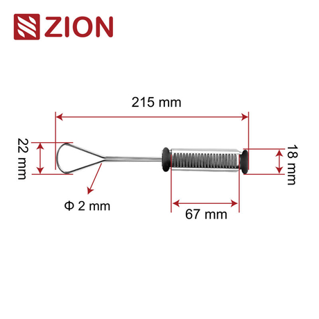 FTTH stainless steel flat cable drop clamp FTTH stainless steel wire ...