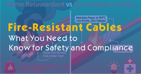 Fire-Resistant Cables: What You Need to Know for Safety and Compliance