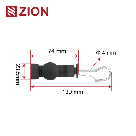FTTH combination flat drop cable clamp FTTH combination clamp ZCSPC-12 ...