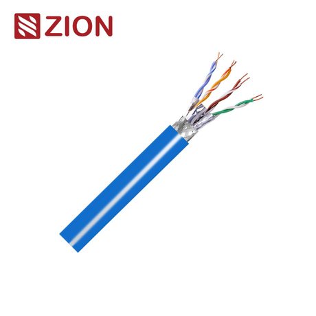 Cat6A S/FTP Ethernet Cable – 10Gbps, 23AWG Solid Copper, Shielded ...