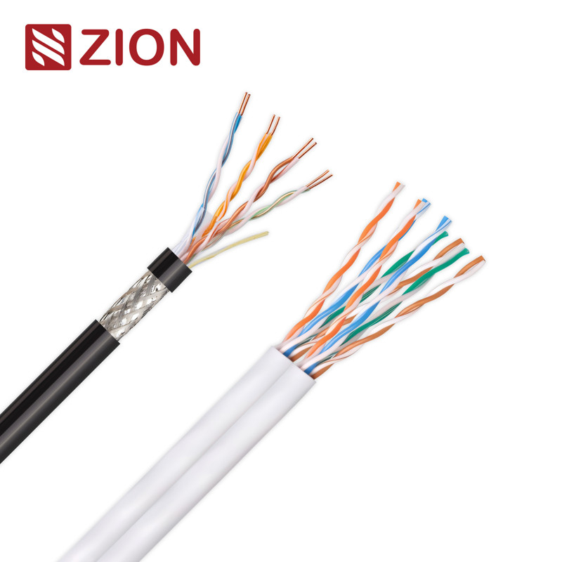 Factory LAN CABLE F/UTP 24 AWG UTP CAT 5e with 0.45-0.51mm Copper or ...