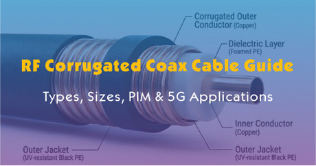 RF Corrugated Coax Cable Guide: Types, Sizes, PIM & 5G Applications ...