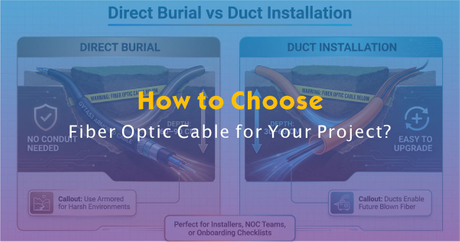 How to Choose the Right Outdoor Underground Fiber Optic Cable for Your ...