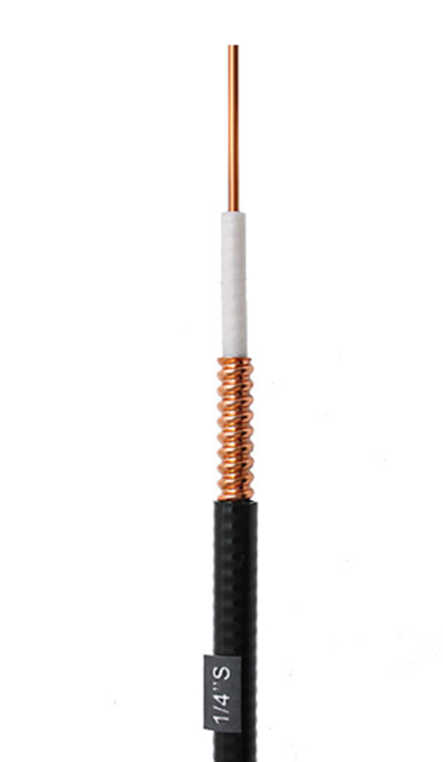1/4" Helical Corrugated Copper Tube RF 50 ohm coaxial cable