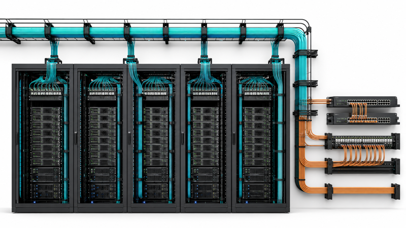 AI Data Center Fiber & Copper Cabling BOM Guide - Zion Communication